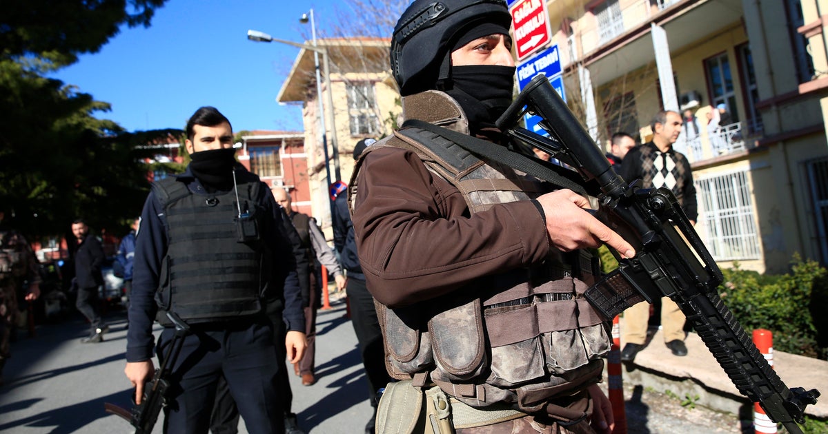 Turkey police officer barricades self in hospital with gun threatening ...