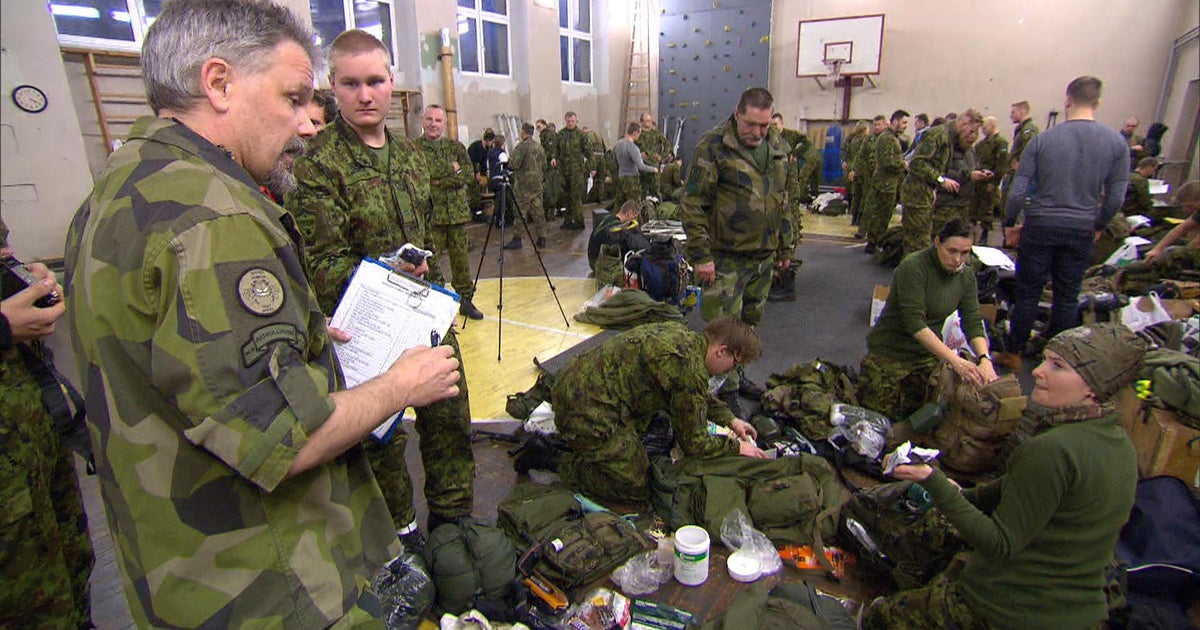 Estonia's civilian militia bulks up in face of Russian aggression - CBS ...