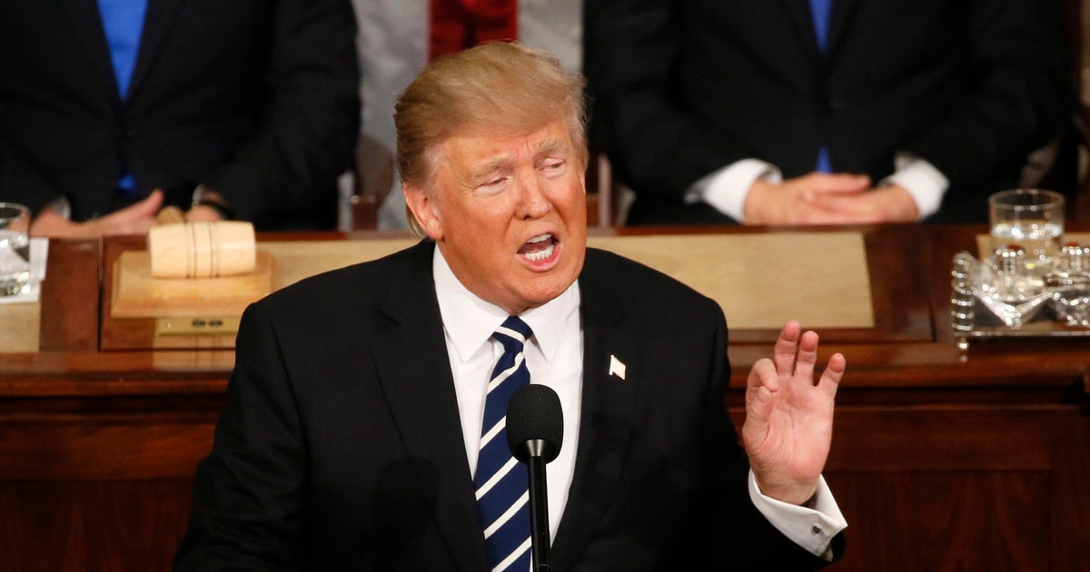 Fact check: Trump's address to joint session of Congress - CBS News