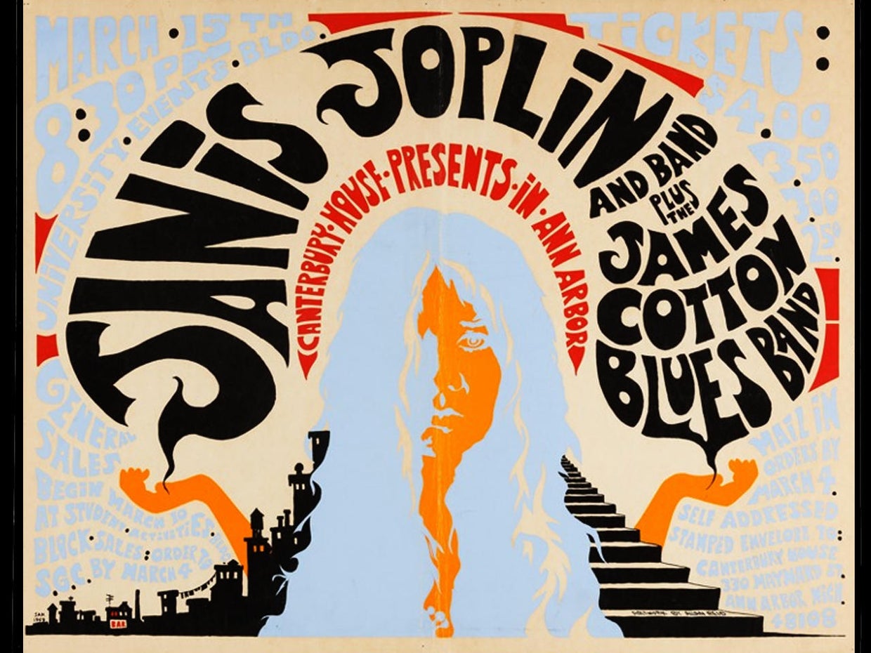 Rare concert posters on the auction block