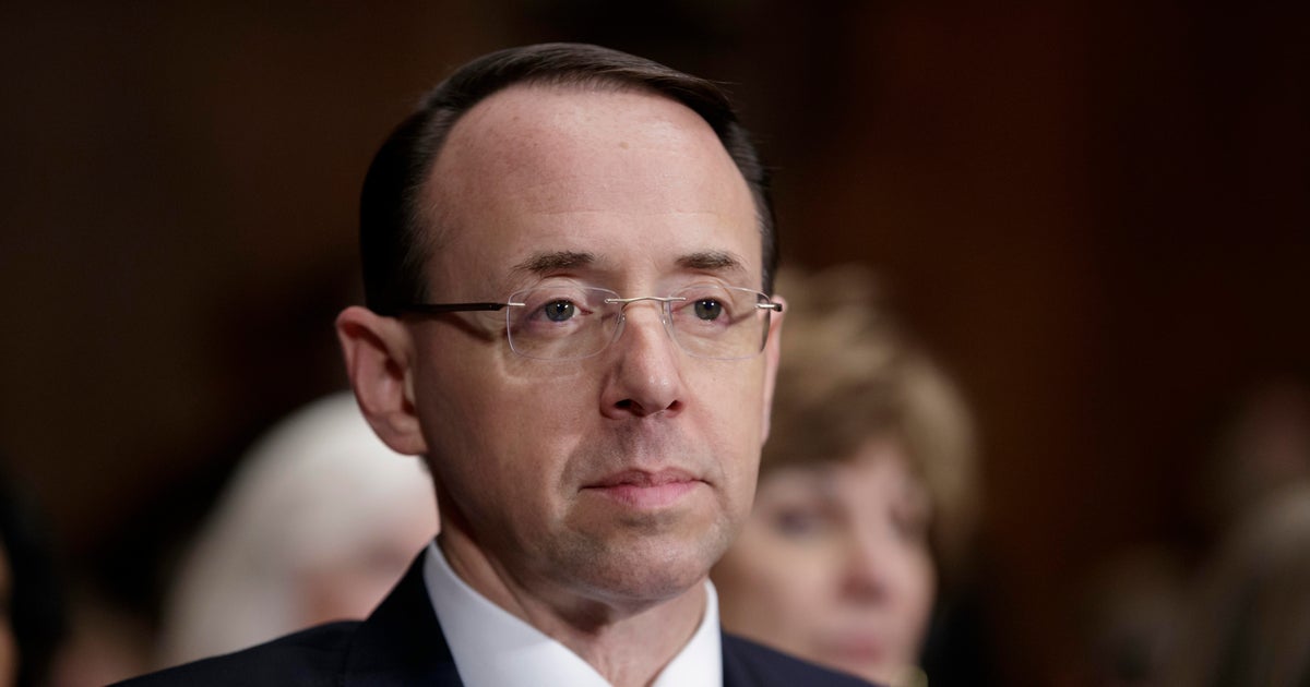 Deputy Ag Rod Rosenstein To Brief Full Senate This Week Over Firing Of