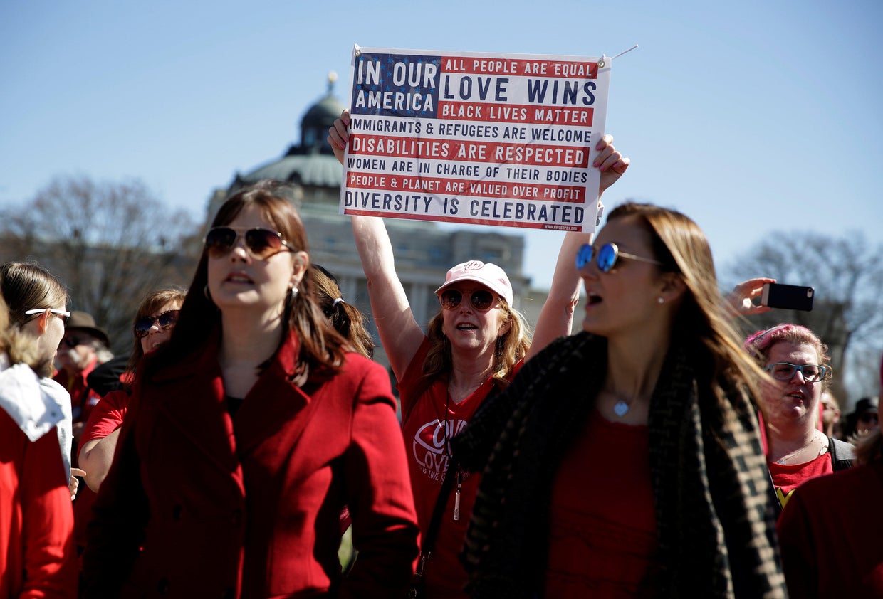 Women rally worldwide on International Women's Day