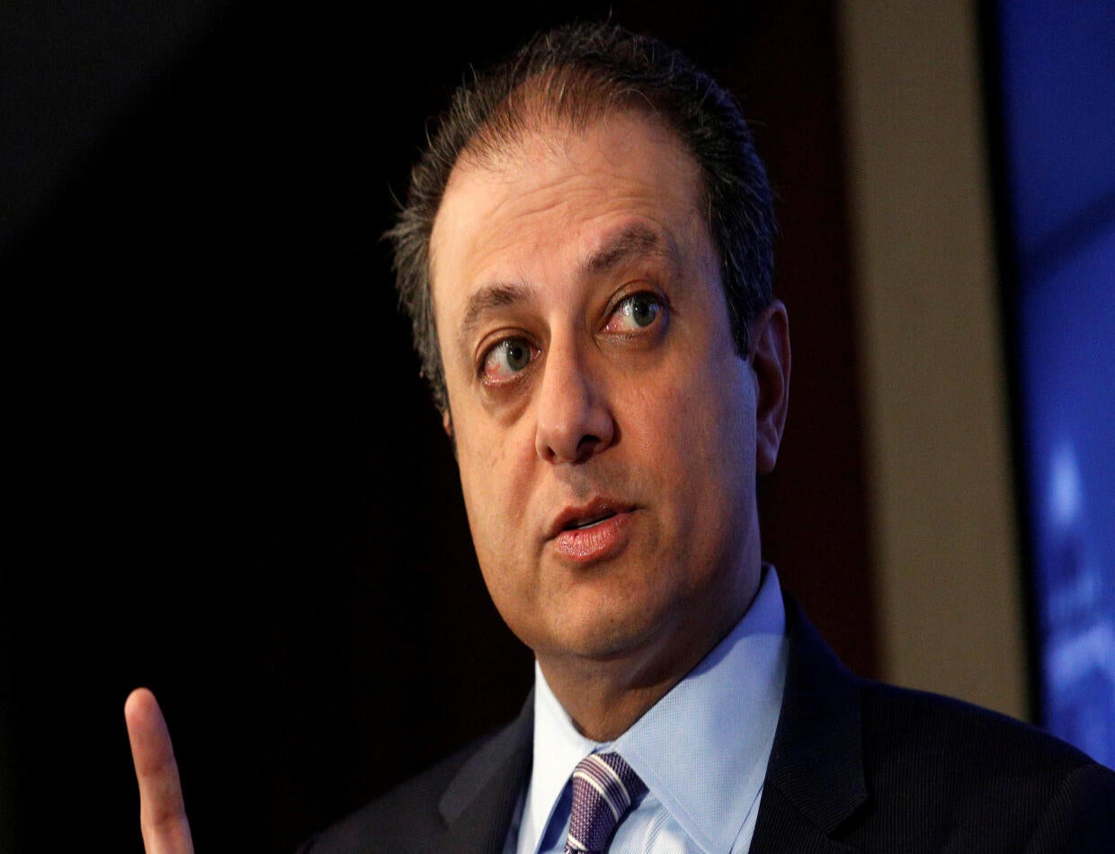 U.S. Attorney Preet Bharara says he was fired after not resigning - CBS ...