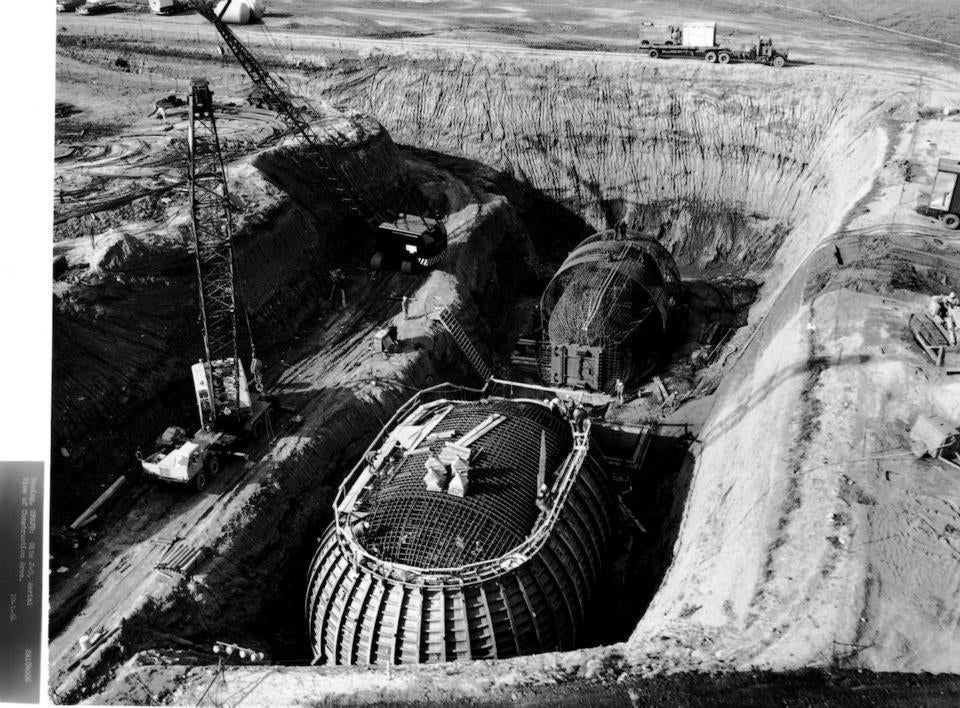 Inside a Cold War-era nuclear missile bunker