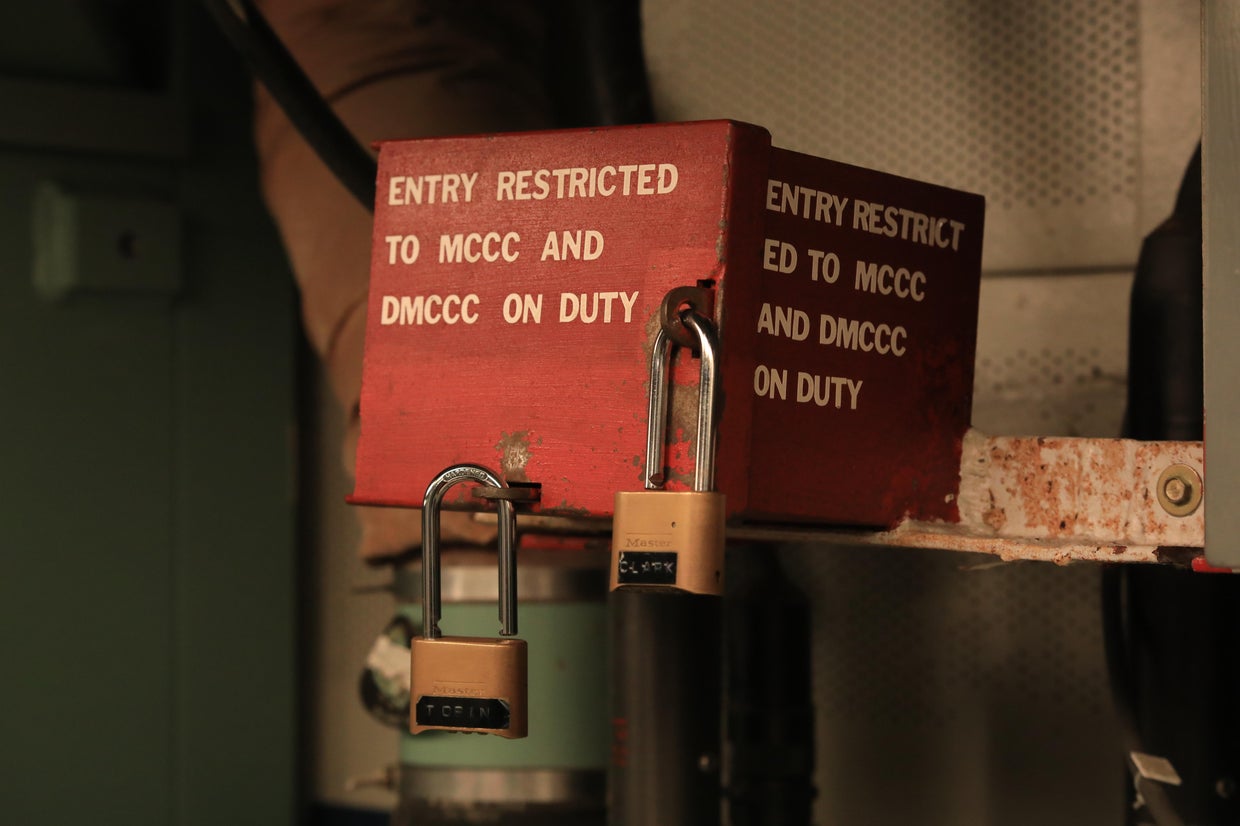 Inside a Cold War-era nuclear missile bunker