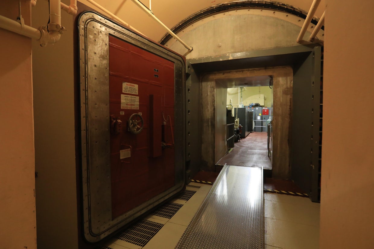 Inside a Cold War-era nuclear missile bunker