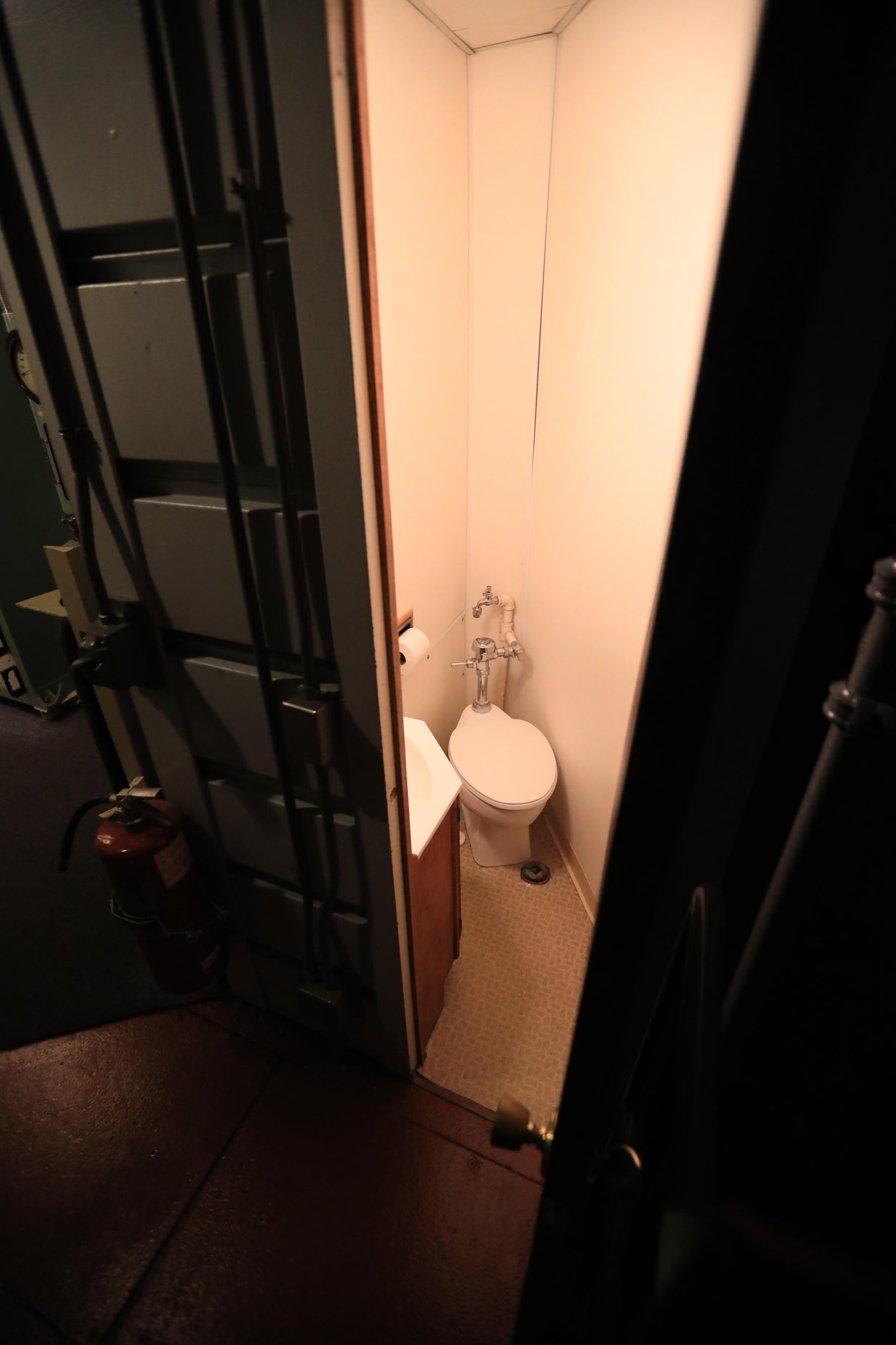 Inside a Cold War-era nuclear missile bunker