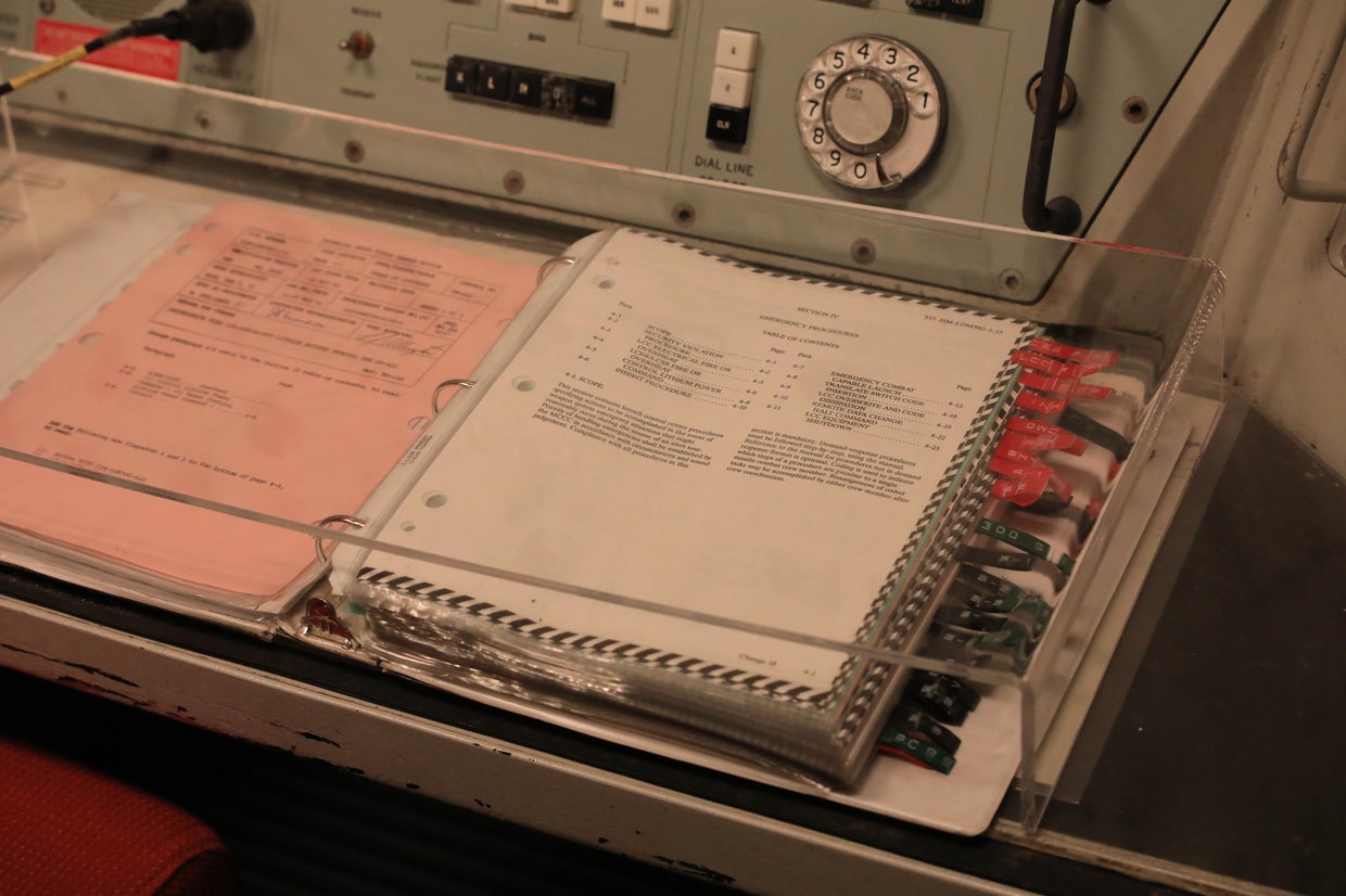 Inside a Cold War-era nuclear missile bunker