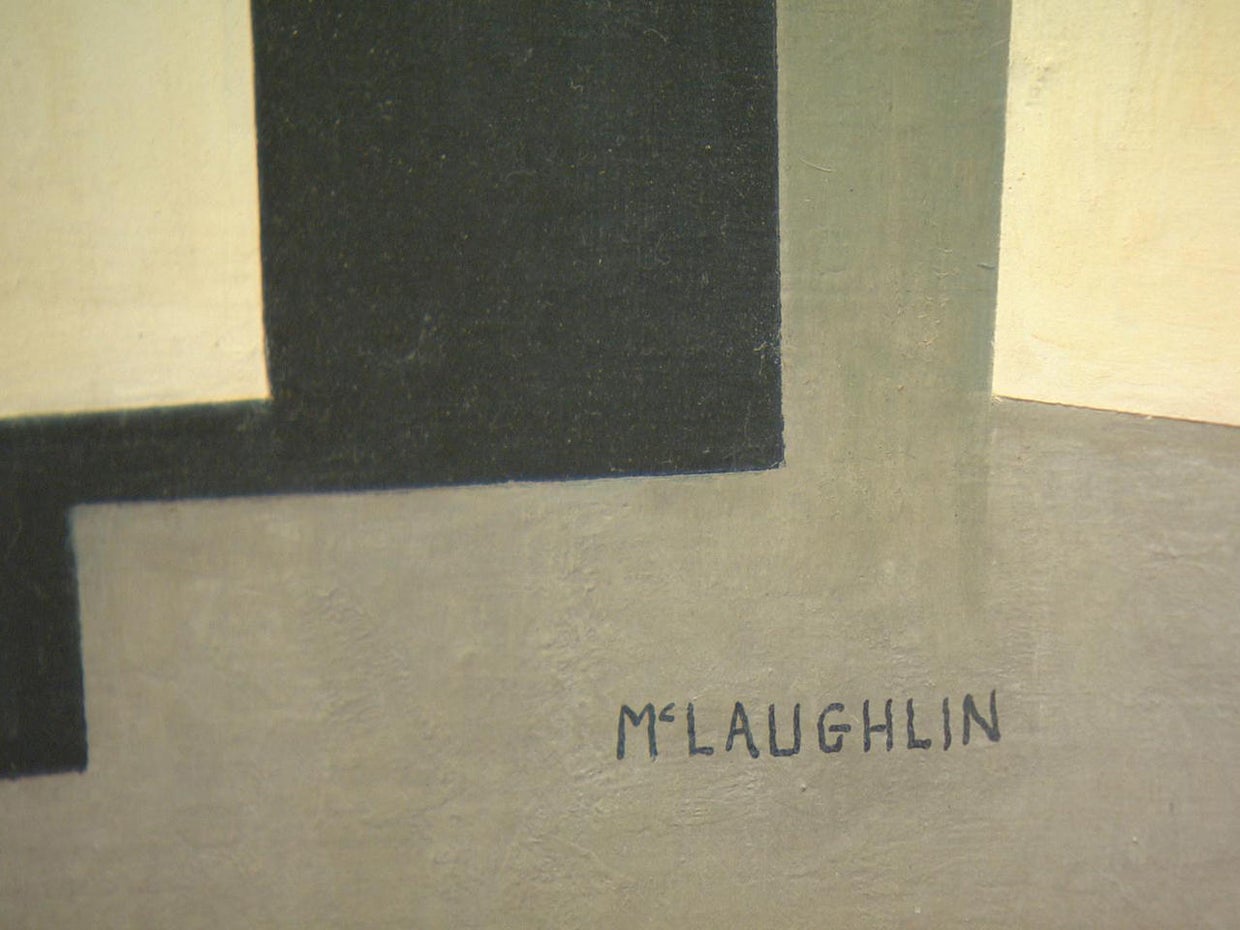 Abstract expressionist John McLaughlin