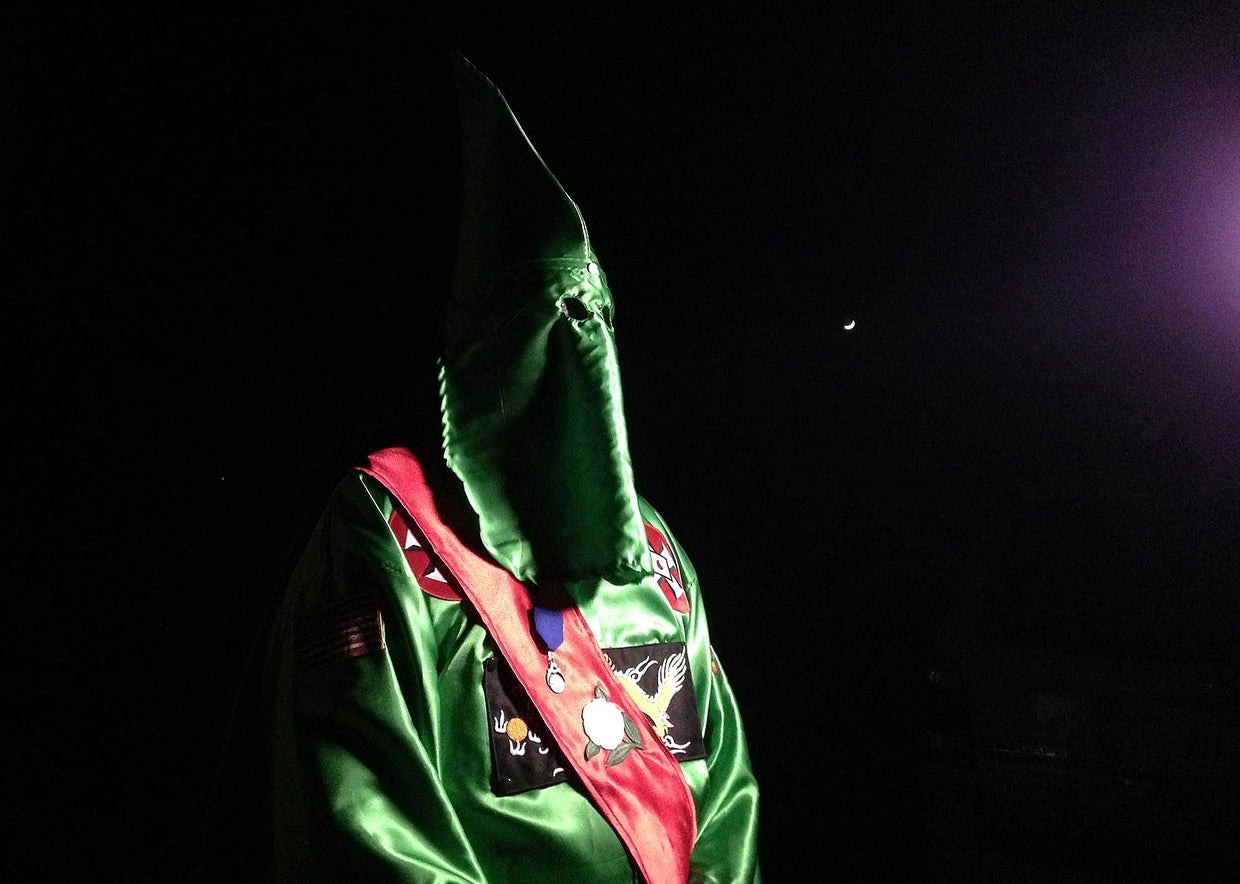 The KKK still exists: Disturbing photos of the modern-day Ku Klux Klan