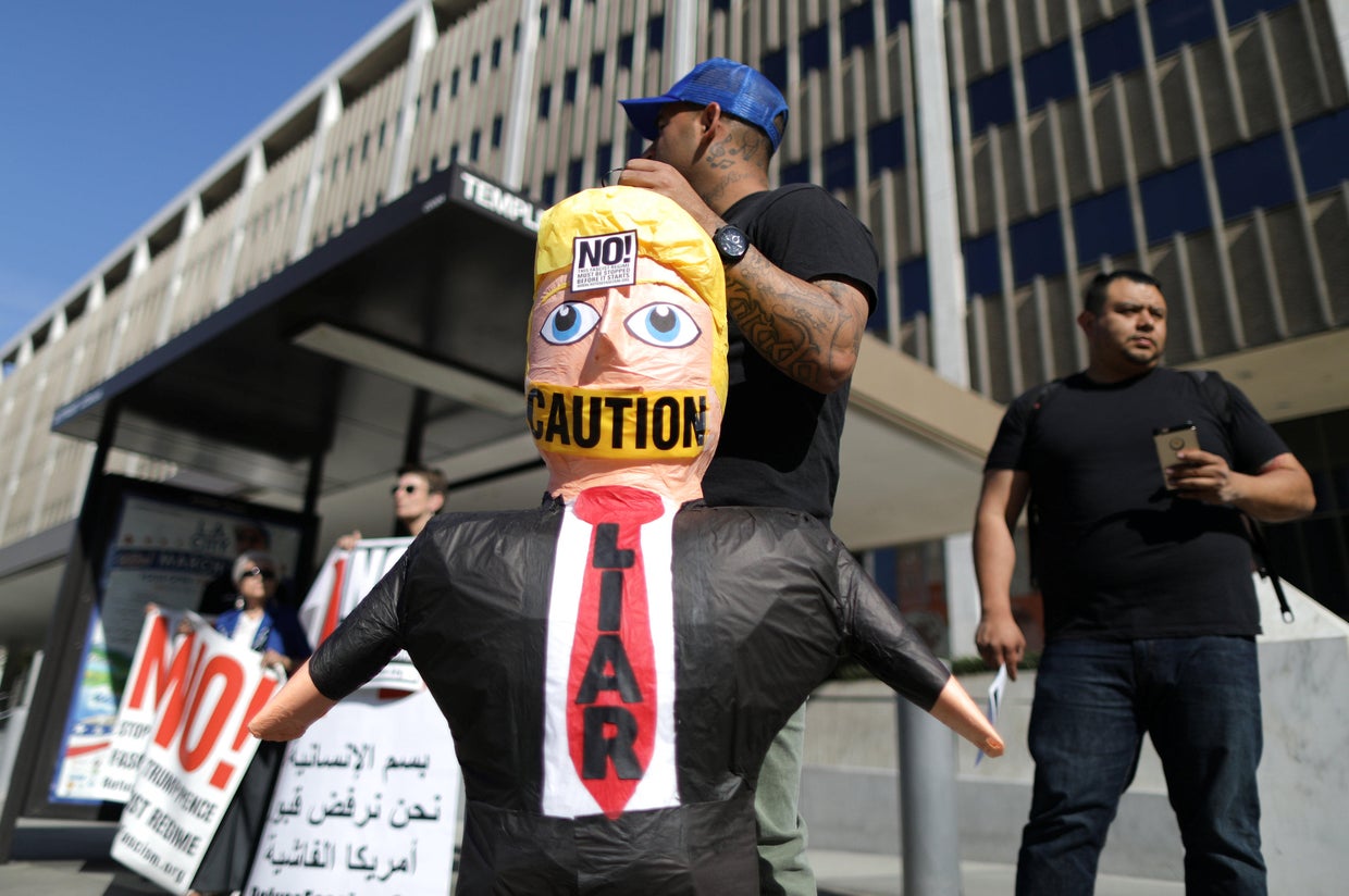 Trump protests around the world