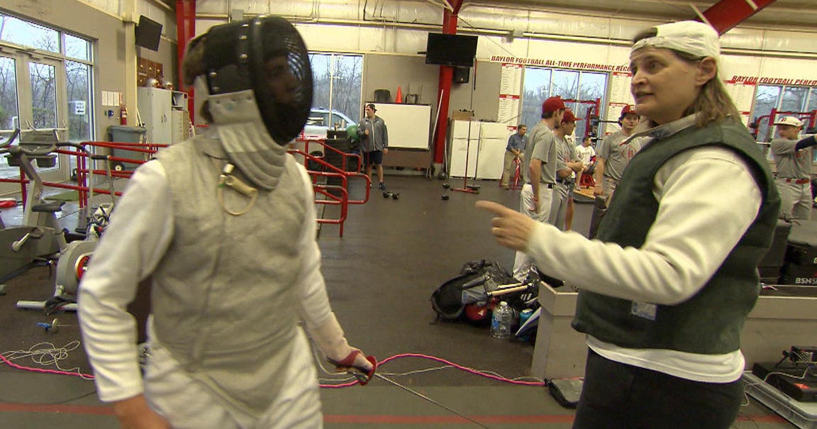 Living Stronger: Fencing coach, 56, sets an example by out-working ...
