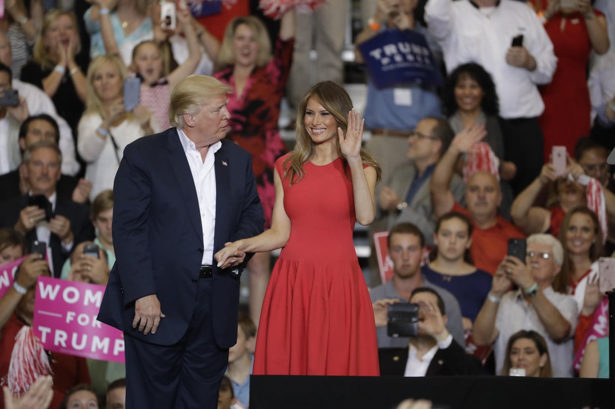 Melania Trump's appearances as first lady