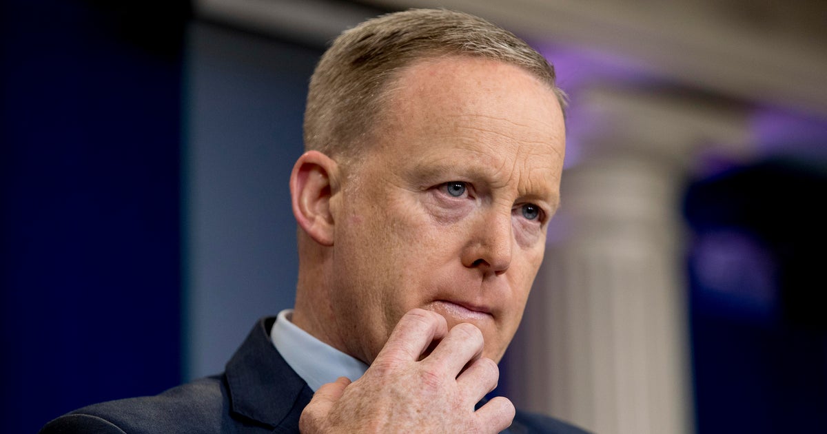Live now: Sean Spicer resigns as White House Press Secretary - CBS News