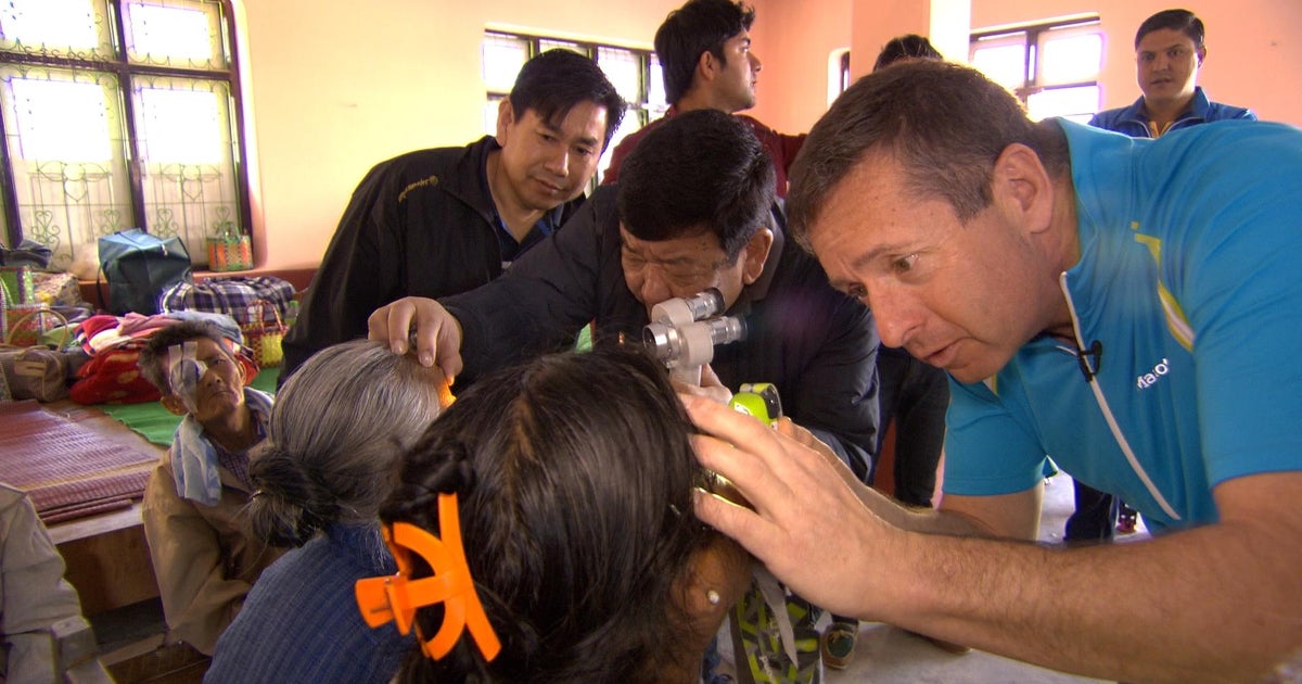 Restoring sight to over 4M people - CBS News