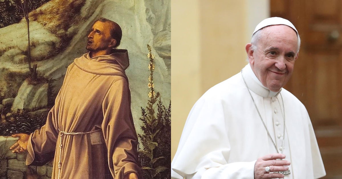 St. Francis + Pope Francis - CBS News