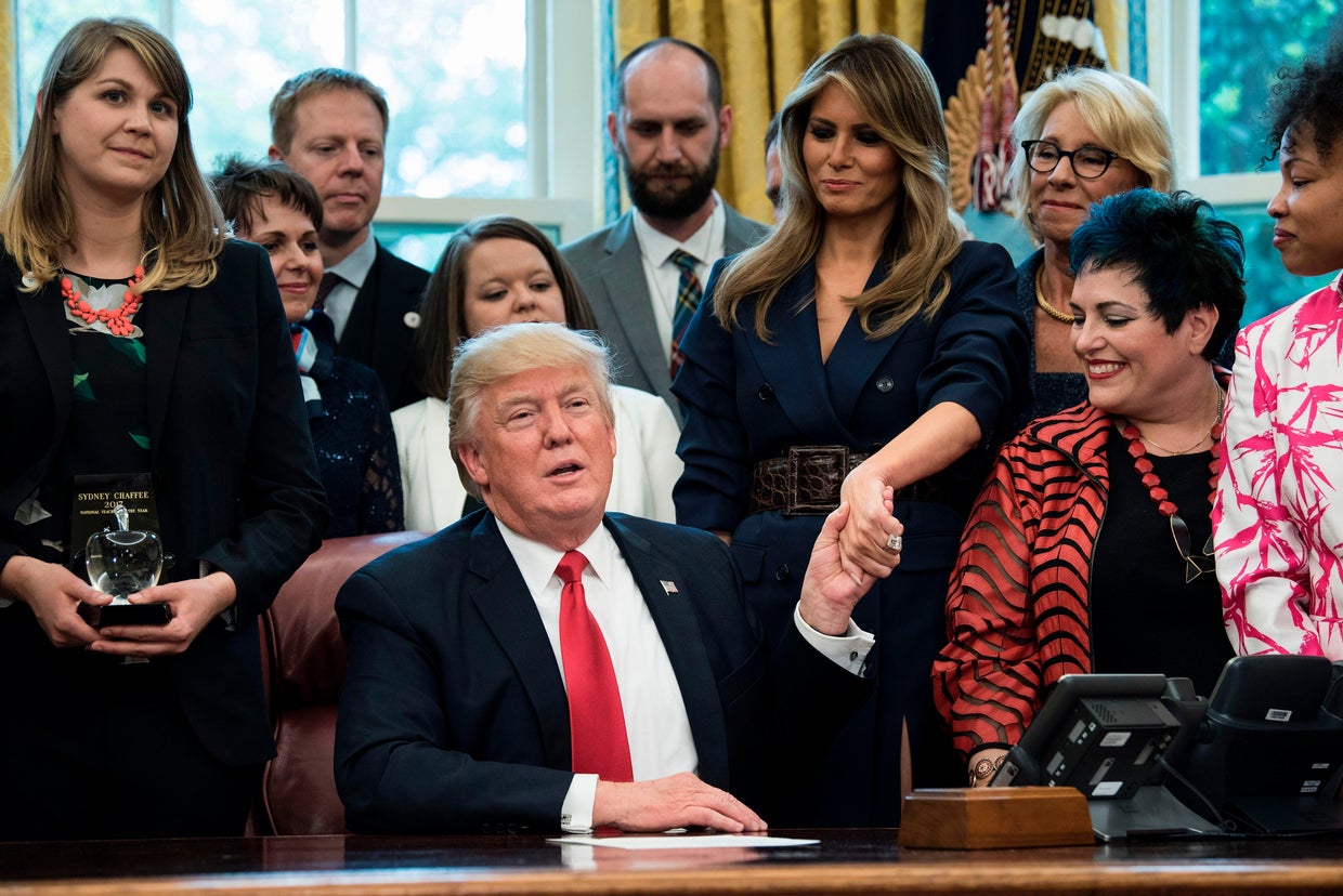 Melania Trump's appearances as first lady