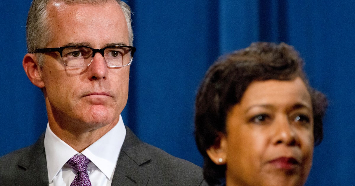 Andrew McCabe says dismissal from FBI by Attorney General Jeff Sessions ...