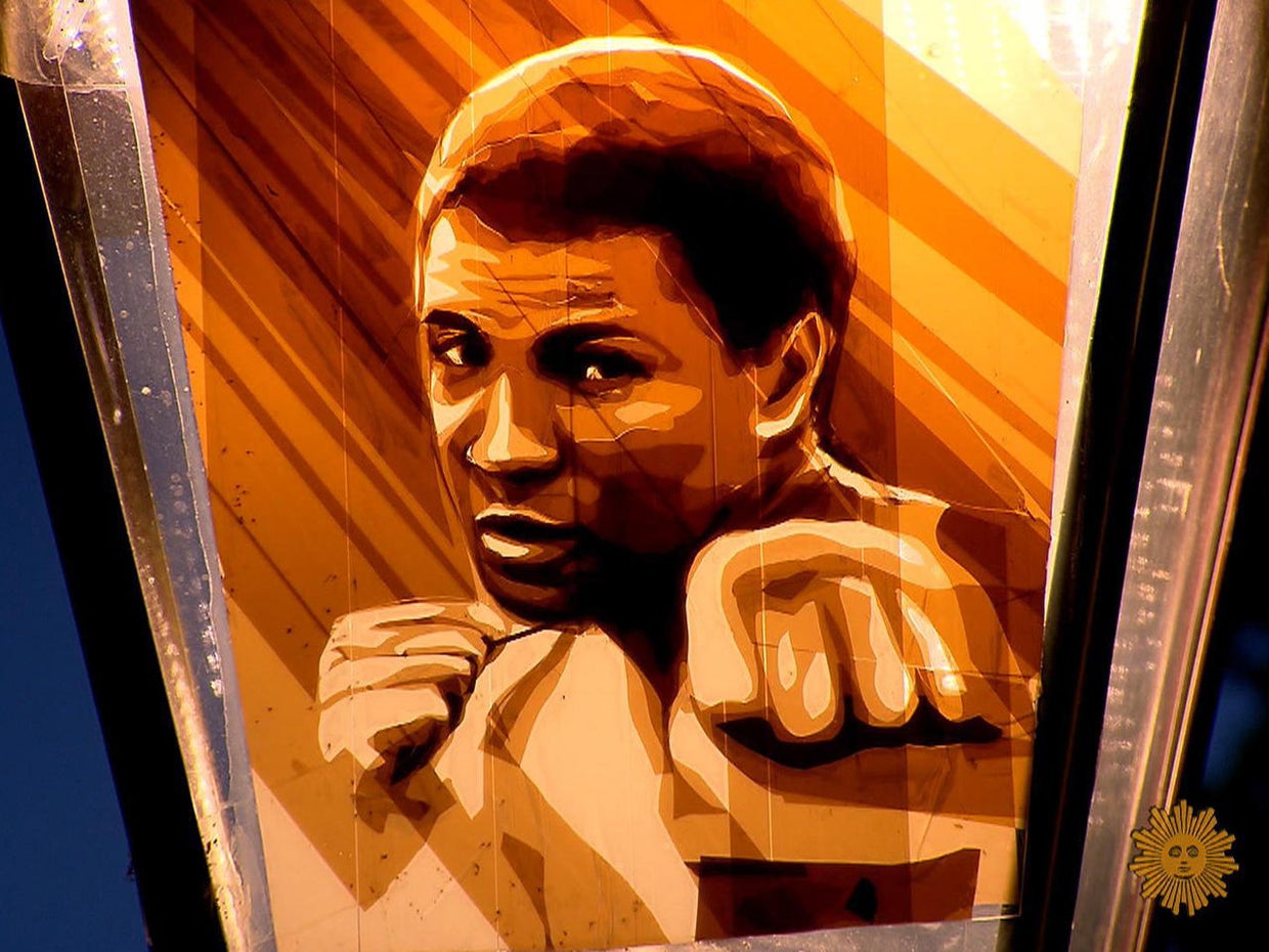 Dutch Master Max Zorn paints with packing tape - CBS News