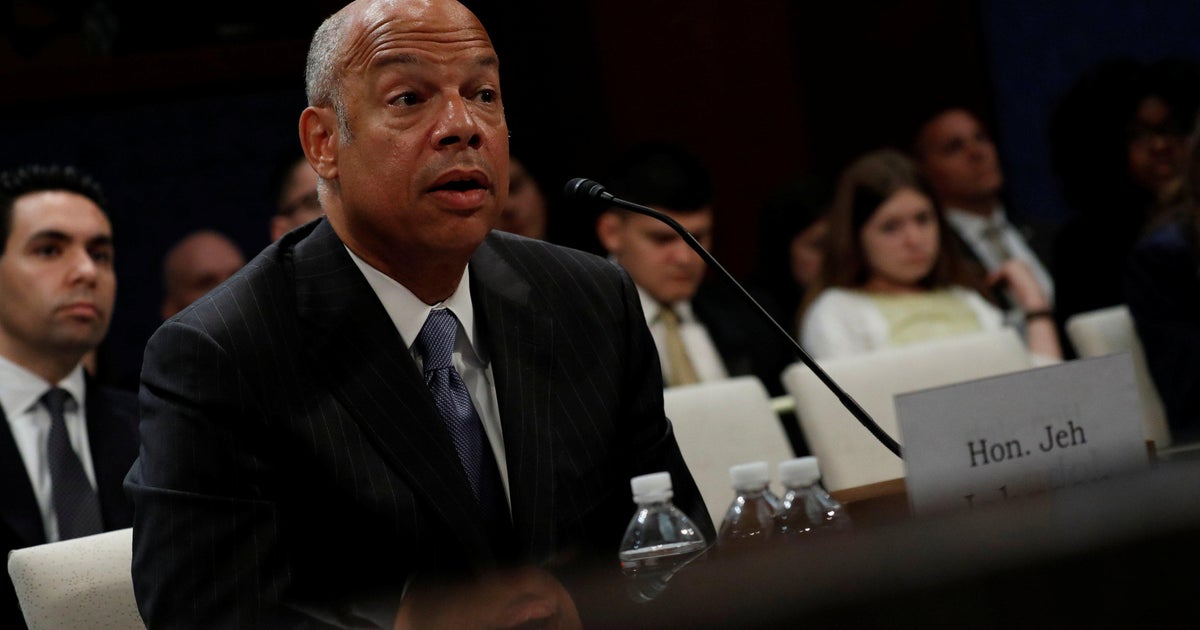 Watch Live: Jeh Johnson testimony on Russian meddling - CBS News