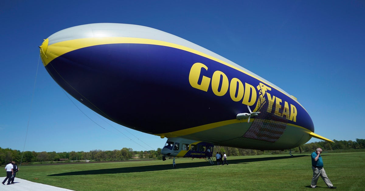 New fleet of Goodyear “blimps” poses new challenges for pilots - CBS News