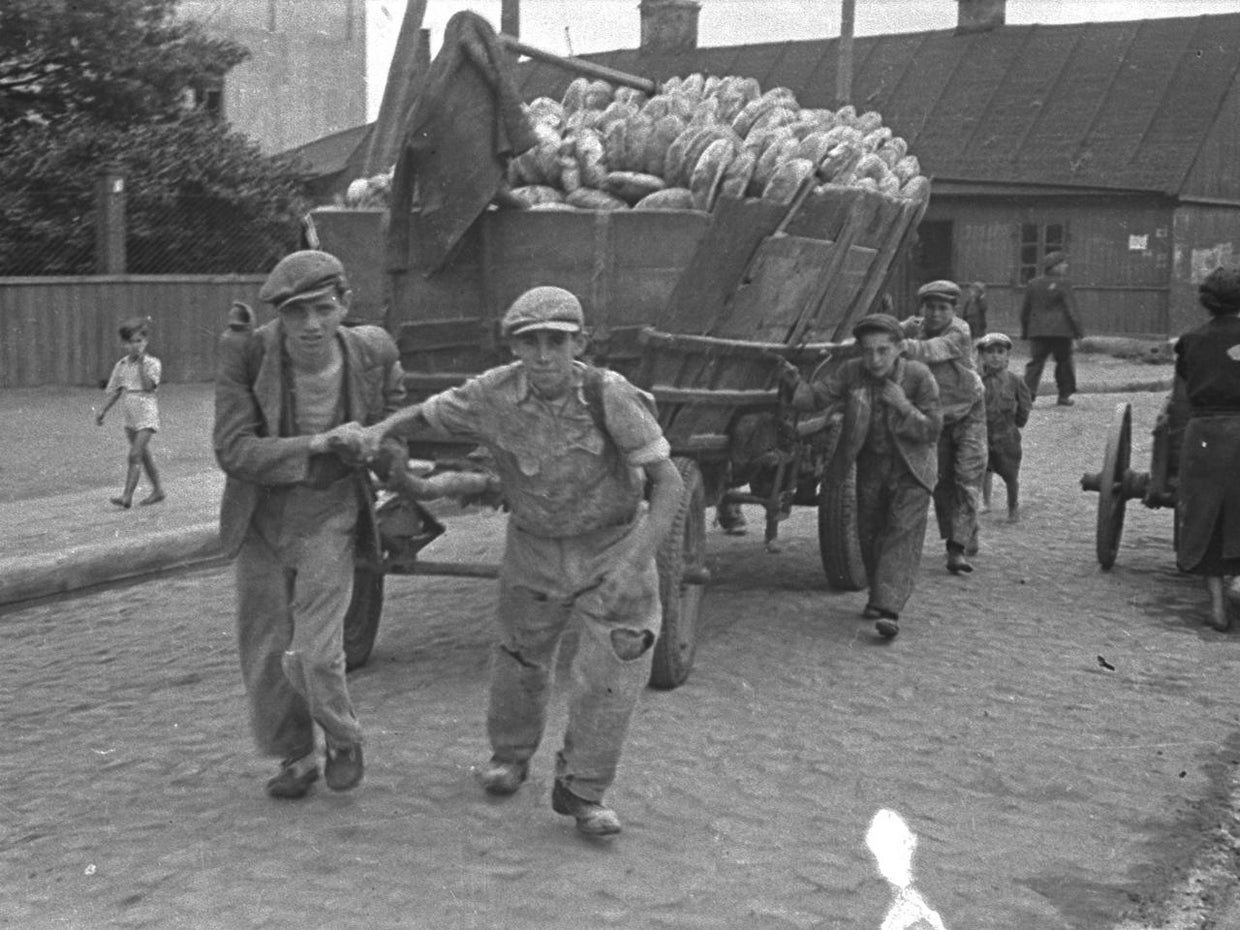 Pictures from inside a Nazi-controlled ghetto