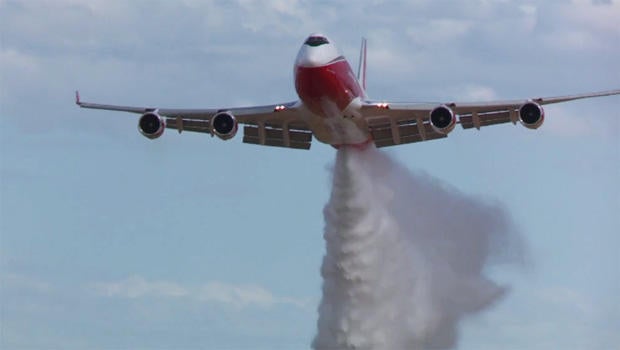 World's largest firefighting aircraft grounded by U.S. gov't - CBS News