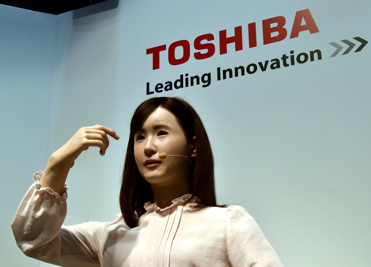 Creepily human-like robots