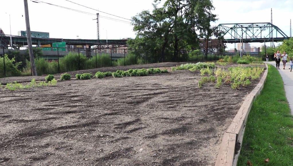 "Floating food forest" called Swale docked in New York at one of the ...