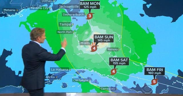Irma forecast: Where exactly will Irma go? - CBS News