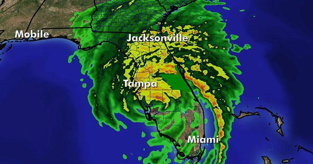 Tampa braces for major impact overnight from Irma - CBS News