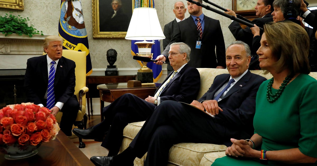 Chuck Schumer Nancy Pelosi Say Theyll Meet With Trump Gop At The