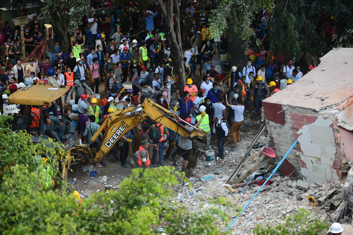 Major earthquake hits Mexico
