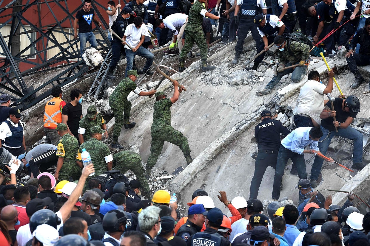 Major earthquake hits Mexico