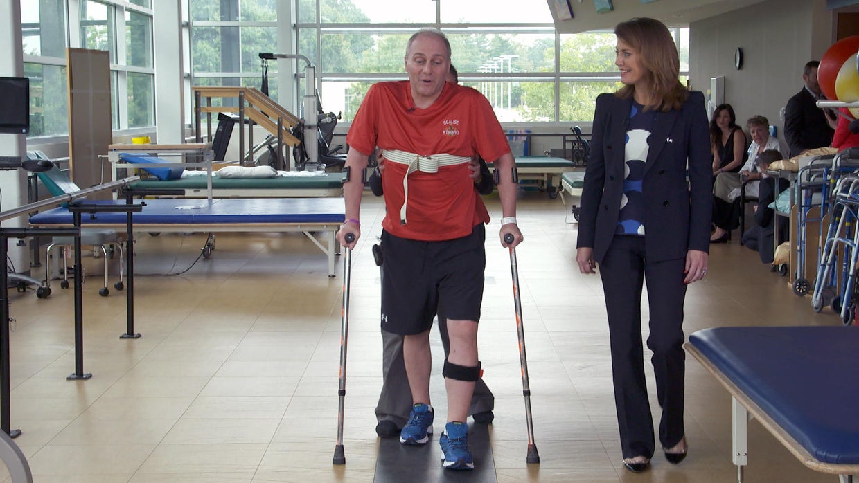 Rep. Steve Scalise on surviving: "It's a miracle" - CBS News