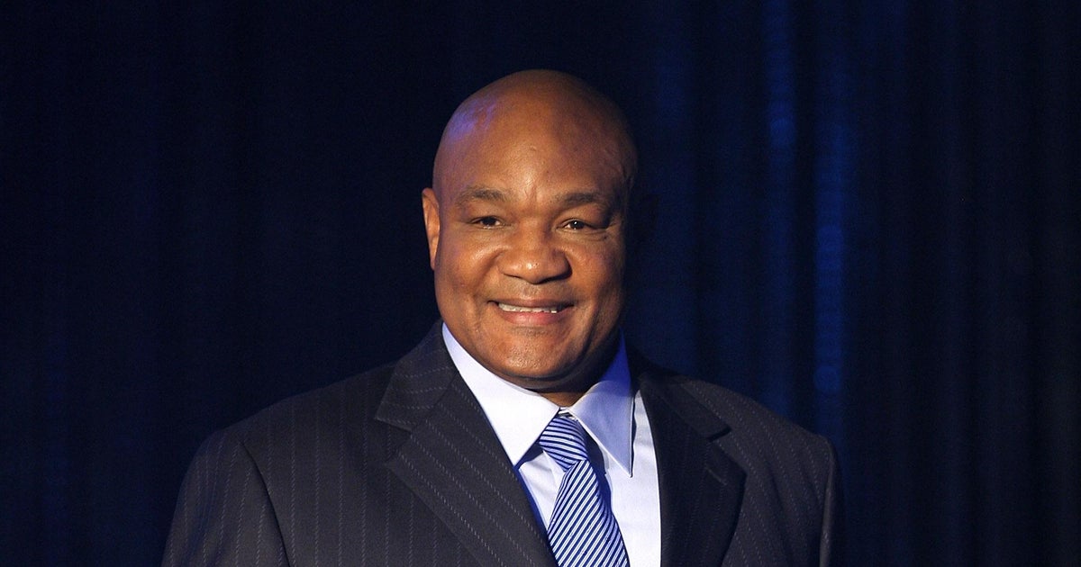 George Foreman challenges Steven Seagal to a fight in Las Vegas - CBS News