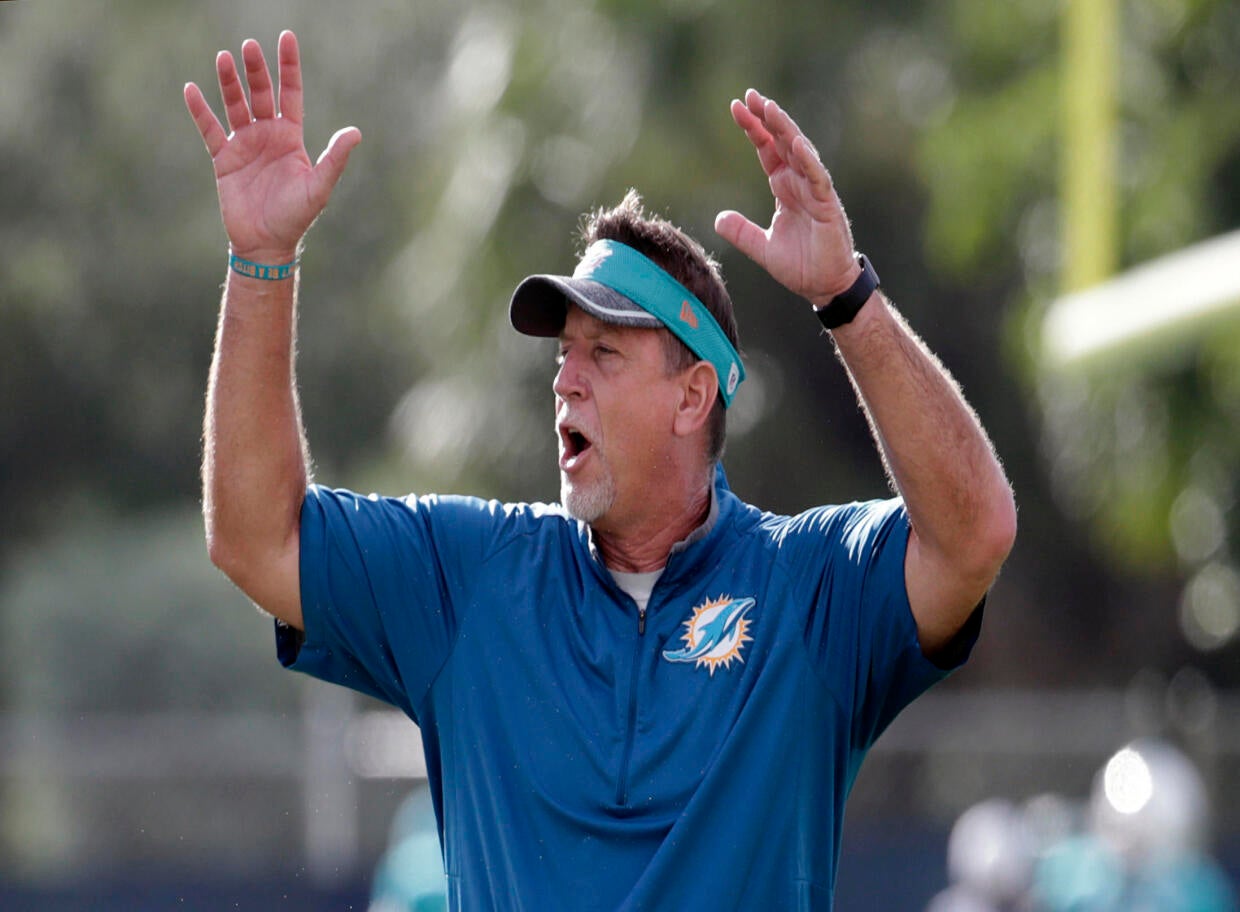 Chris Foerster, Dolphins assistant, resigns after appearing to snort ...