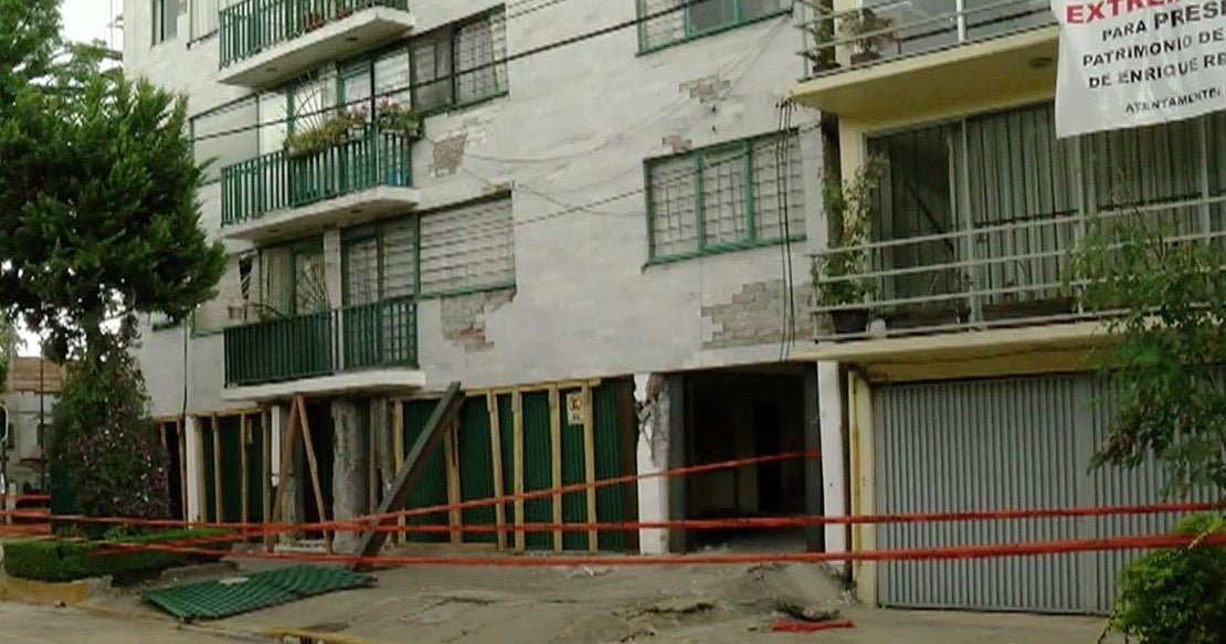 Entre piso blando, una característica común en 20 de los edificios que serán demolidos en la ...