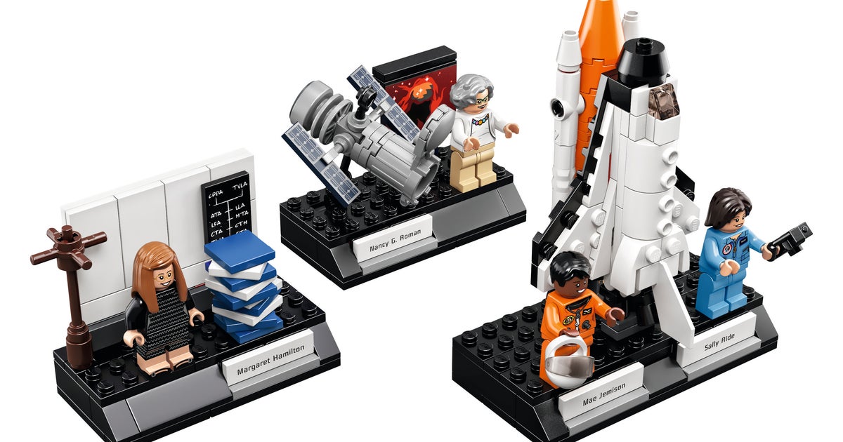 Lego unveils "Women of NASA" set with Sally Ride, Mae Jemison - CBS News
