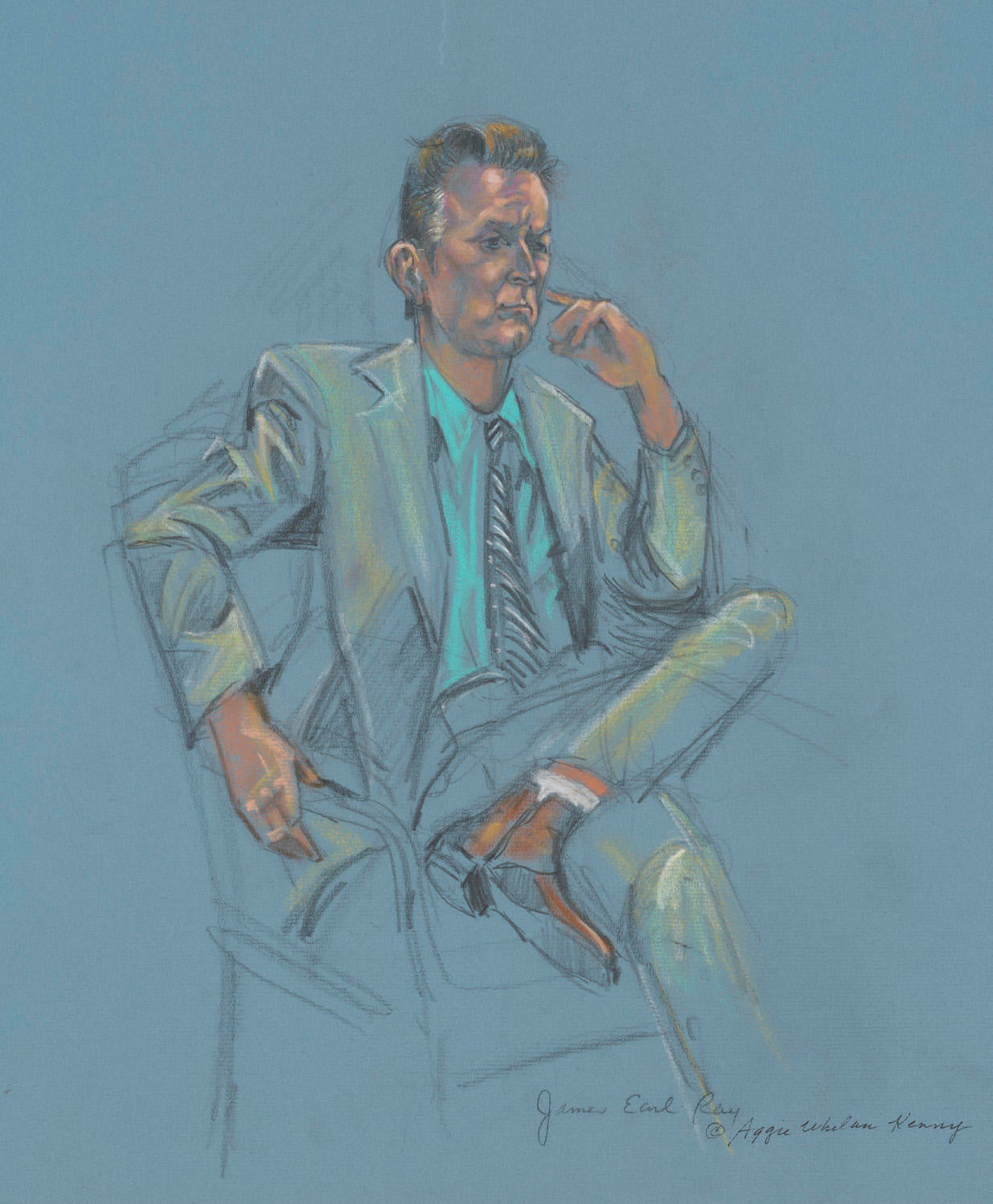 The art of courtroom illustrators