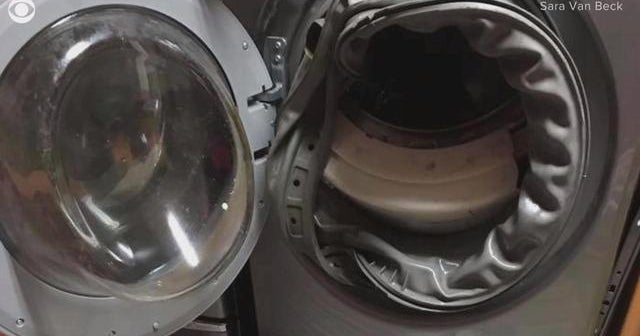 Exploding washing machine knocks Minnesota mom unconscious - CBS News
