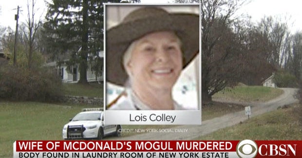 Arrest in 2015 bludgeoning death of McDonald's millionaire's wife - CBS ...