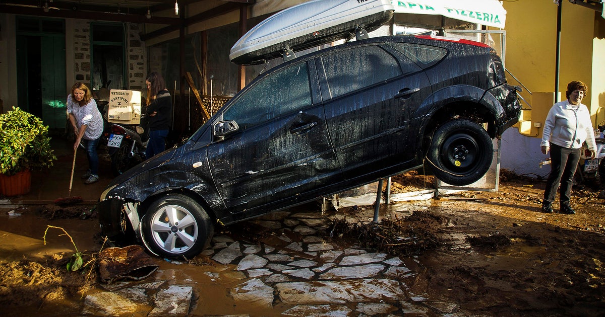 Flash floods on outskirts of Athens, Greece, kill at least 14 people ...