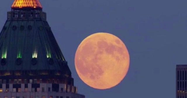 Sunday's full moon kicks off a "supermoon trilogy" of extra big and ...