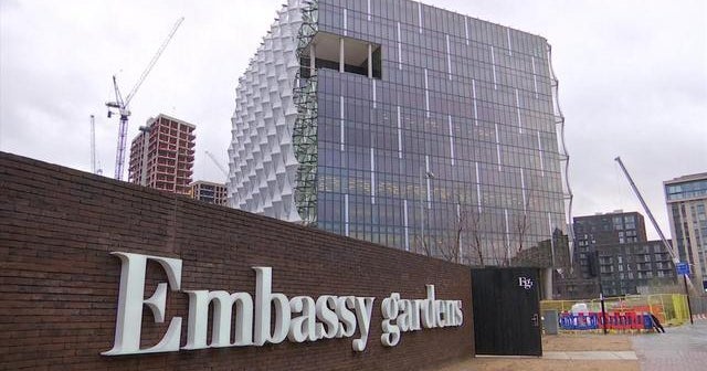 New U.S. embassy in London cost more than $1B - CBS News