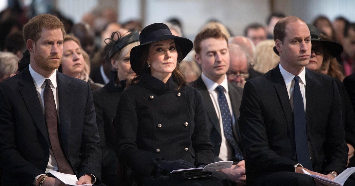 Grenfell Tower fire memorial draws Princes Harry and William and dad ...