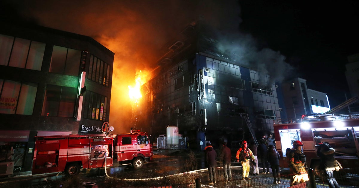 South Korea fire in Jecheon fitness and leisure center leaves more than ...
