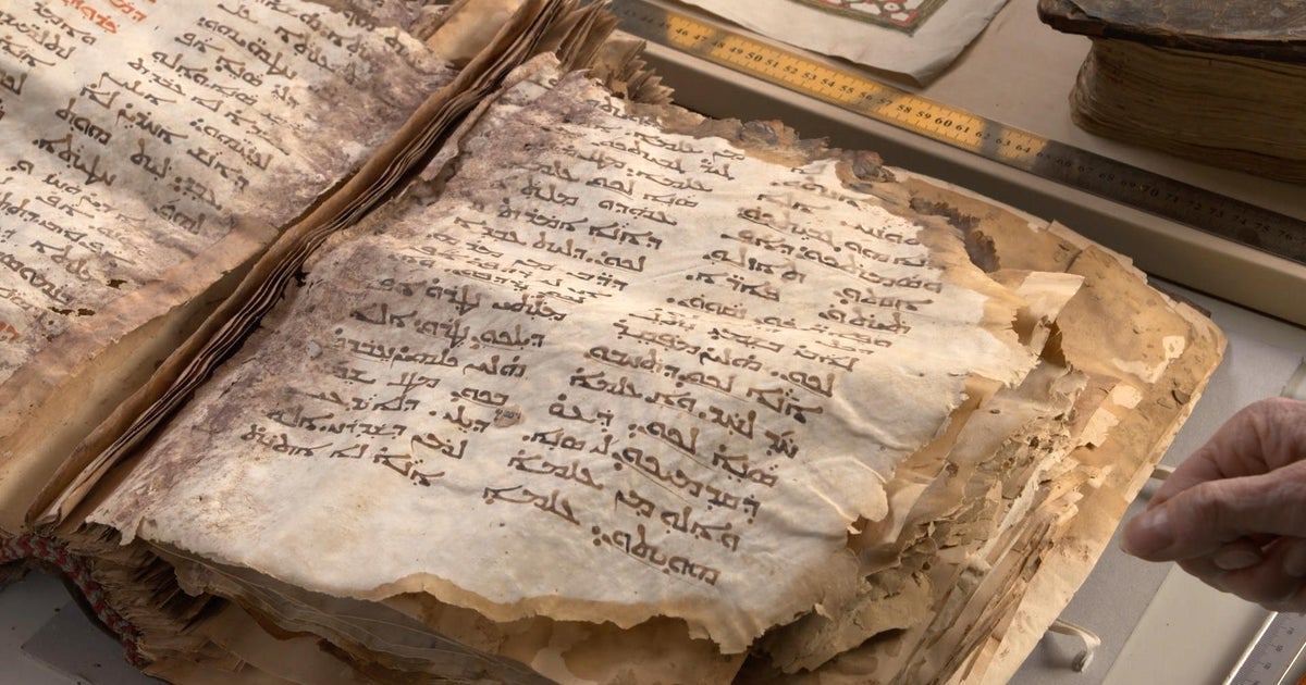 The manuscripts saved by a monk - CBS News