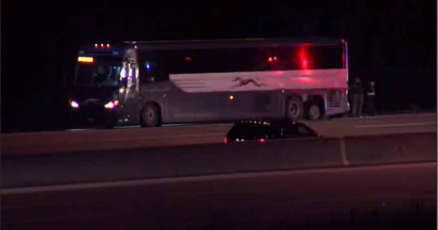 Suspect in custody after Greyhound bus pursuit across state lines ...