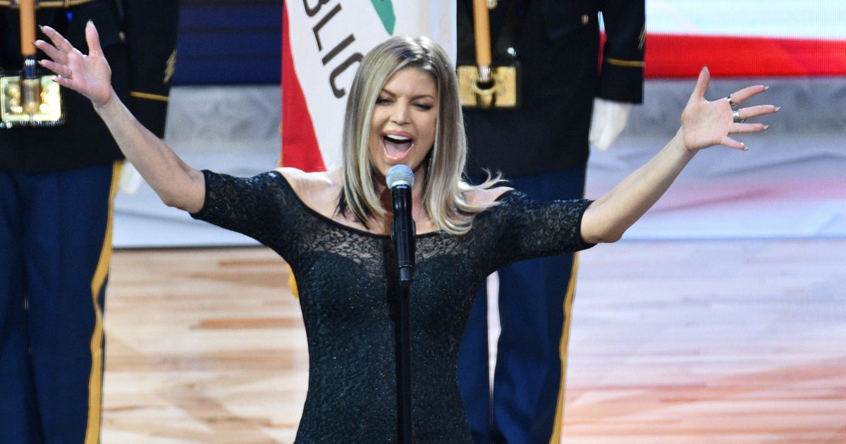 Fergie's NBA All-Star Game national anthem confuses, amuses - CBS News